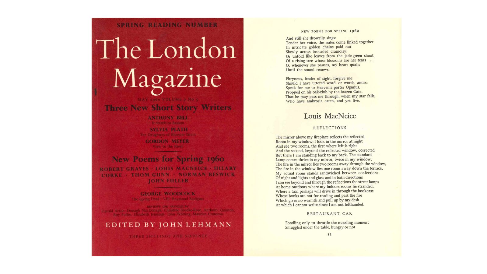 Archive | Reflections by Louis MacNeice - The London Magazine